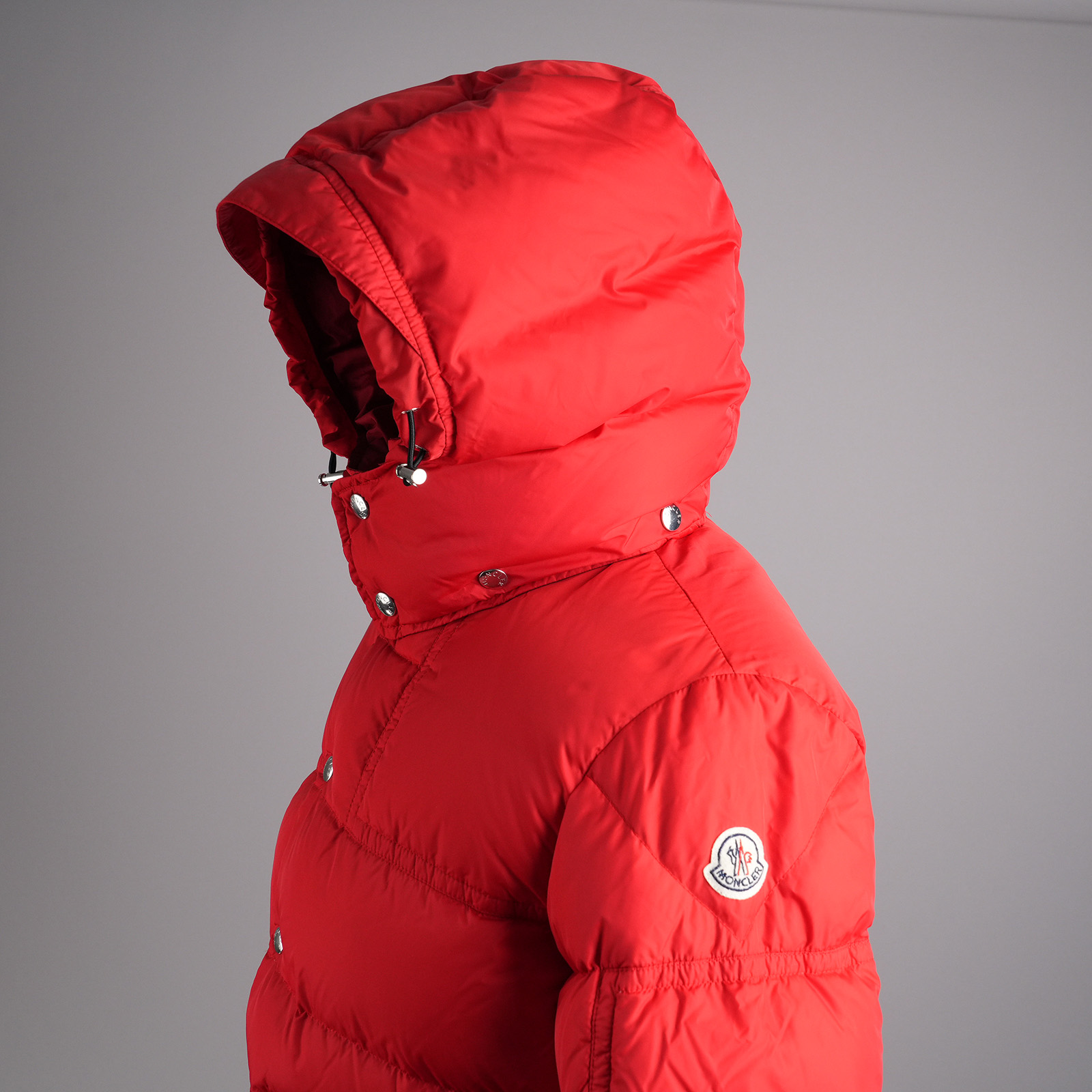 【販売】モンクレール ダウンジャケット BREL サイズ0 レッド メンズ MONCLER